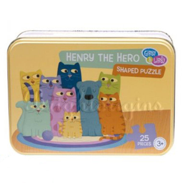 GIBBY & LIBBY Puzzle造型拼圖 - 亨利英雄 – Shark Tank Taiwan 歐美時尚生活網